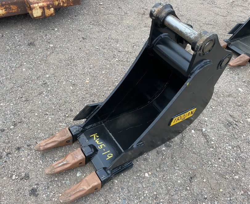 12" TROJAN TRENCHING BUCKET FOR EXCAVATOR CAT 303 304 – Mid-Isle Equipment