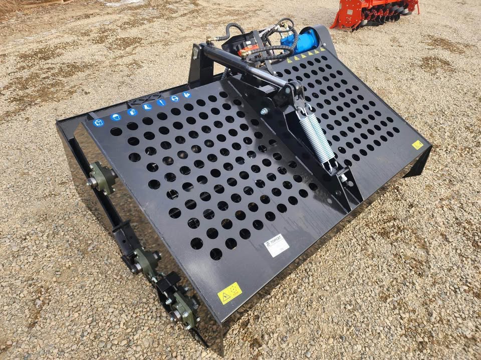 AGT 72” LANDSCAPE RAKE ROCK HOUND FOR SKID STEER DEMO UNIT – Mid-Isle ...