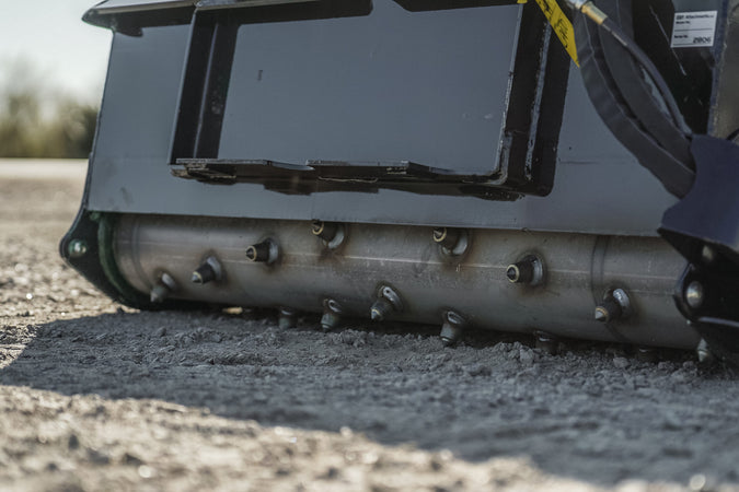 CMP HYDRA BUCKET FOR SKID STEER BUILT IN HARLEY RAKE – Mid-Isle Equipment