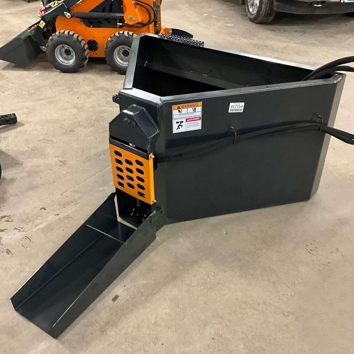 WOLVERINE CONCRETE CHUTE BUCKET FOR SKID STEER – Mid-Isle Equipment