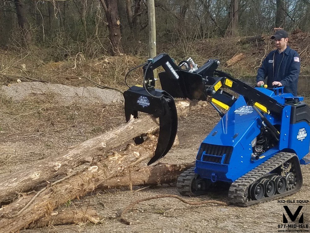 BLUE DIAMOND MINI ROTATING LOG GRAPPLE BRANCH MANAGER – Mid-Isle Equipment