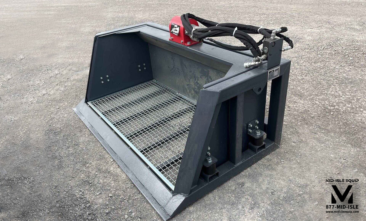 HANDY 72" SCREENING BUCKET FOR SKID STEER – Mid-Isle Equipment